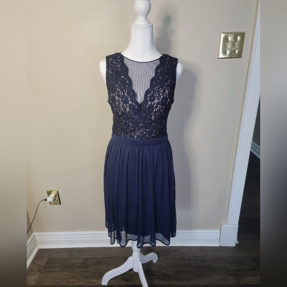 Morgan & Co. | Dresses | Navy Blue Morgan Co Formal Dress | Poshmark